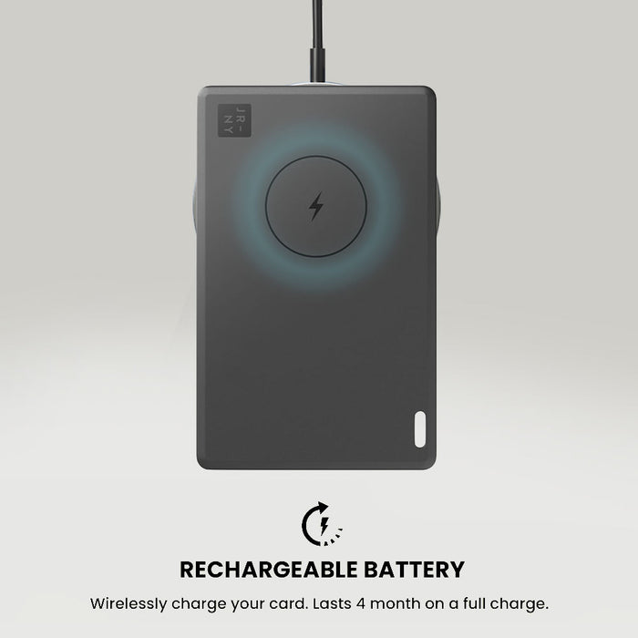 LOC8 Finder Card (Recharges Wirelessly)