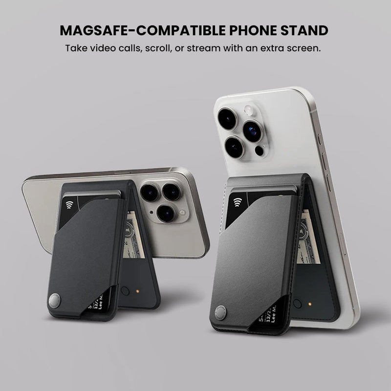 LOC8 VERSA Money Clip MagSafe Finder Wallet and Stand
