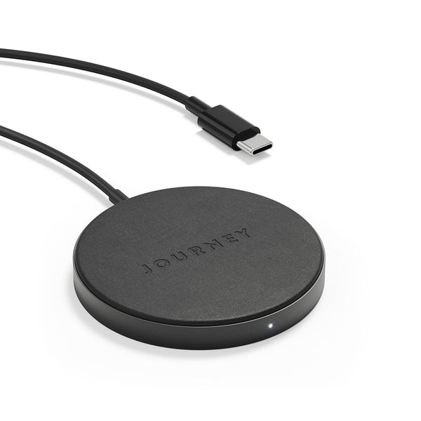 MagSafe Wireless Charger - Premium Leather Charger - Journey
