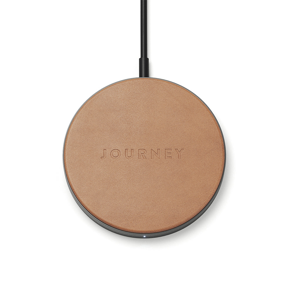 MagSafe Wireless Charger - Premium Leather Charger - Journey